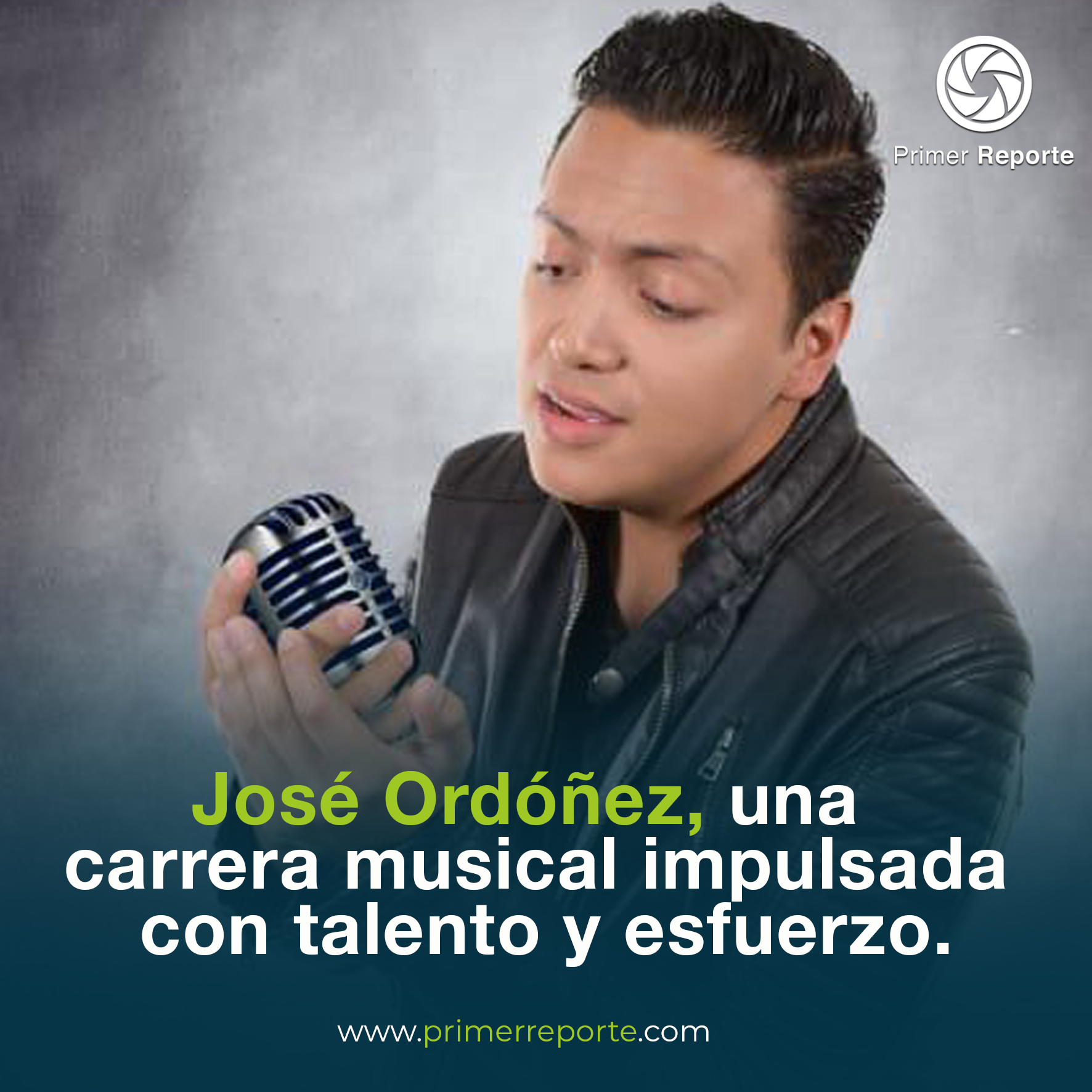 José Ordóñez, una carrera musical impulsada con talento y esfuerzo ...