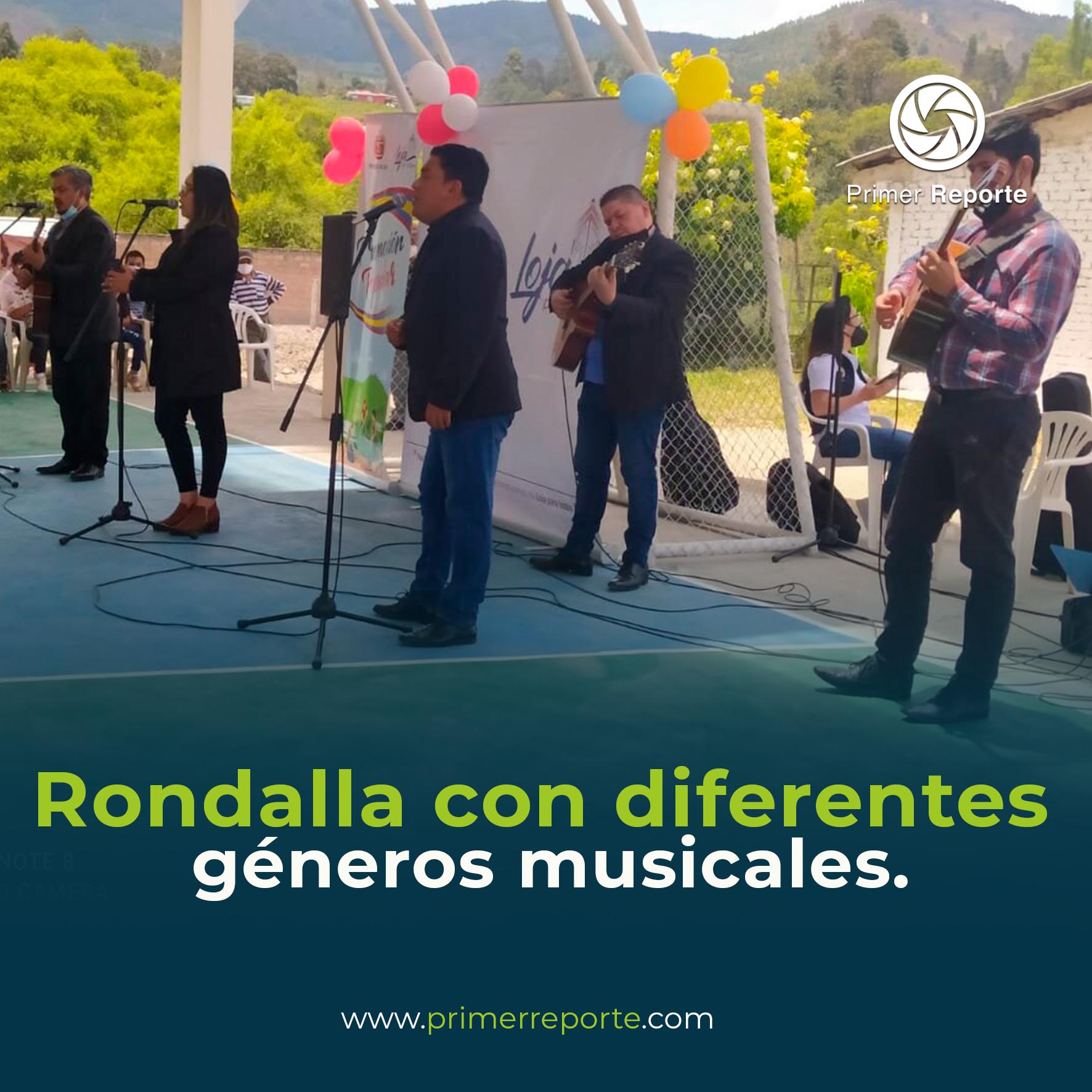Rondalla con diferentes géneros musicales – Primer Reporte