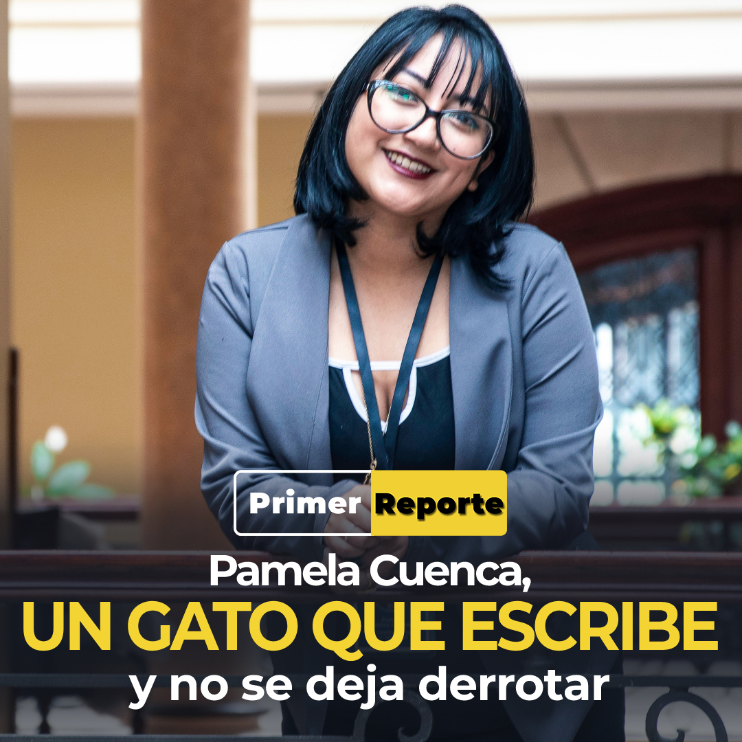 Pamela Cuenca, un gato que escribe y no se deja derrotar – Primer Reporte