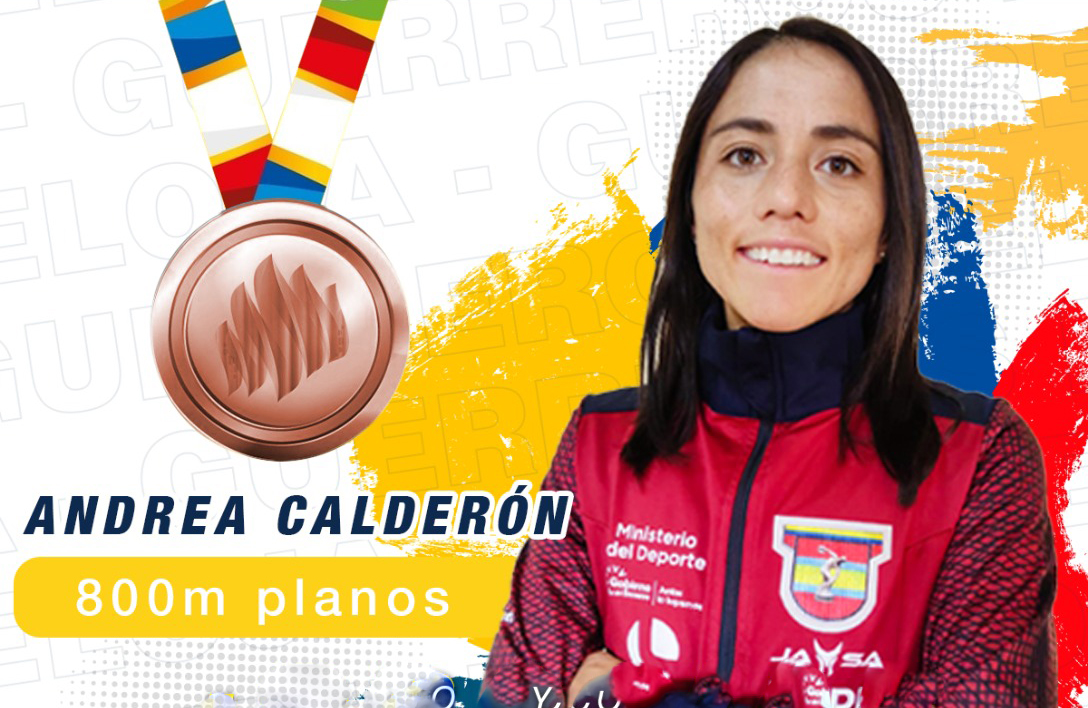 ANDREA CALDERÓN, BRONCE EN LOS 800M PLANOS JUEGOS BOLIVARIANOS – Primer ...