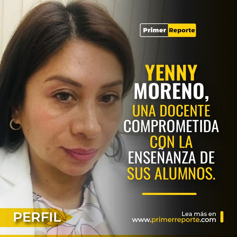 Yenny Moreno, una docente comprometida con la enseñanza de sus ...