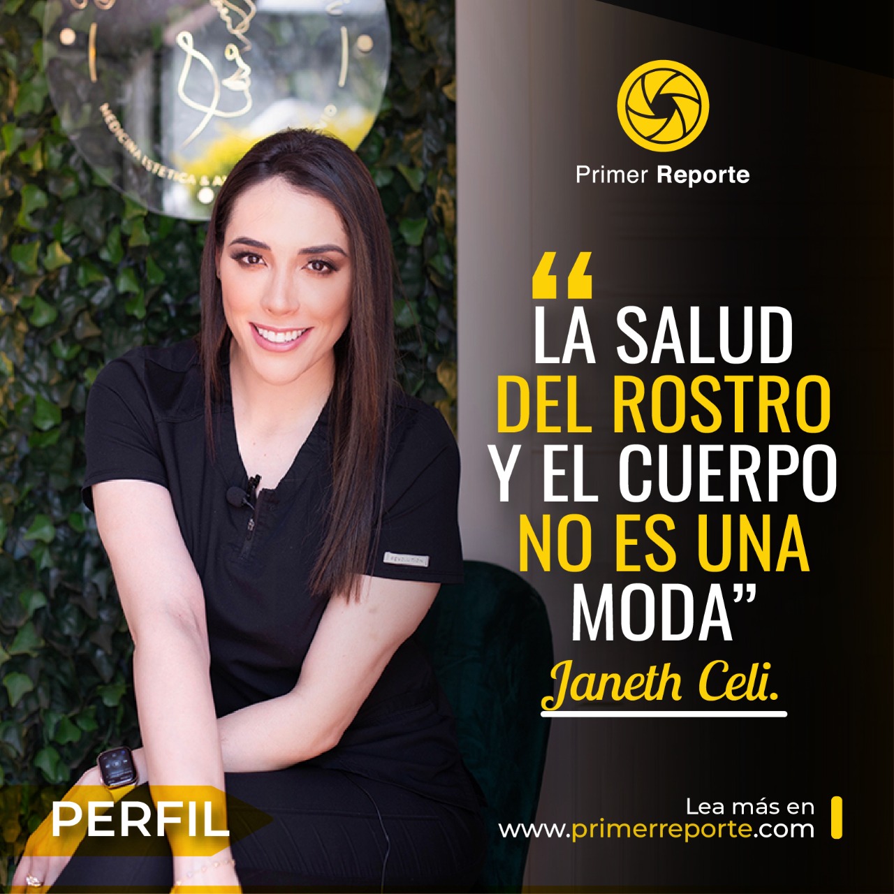“La salud del rostro y el cuerpo no es una moda”, Janeth Celi. – Primer ...
