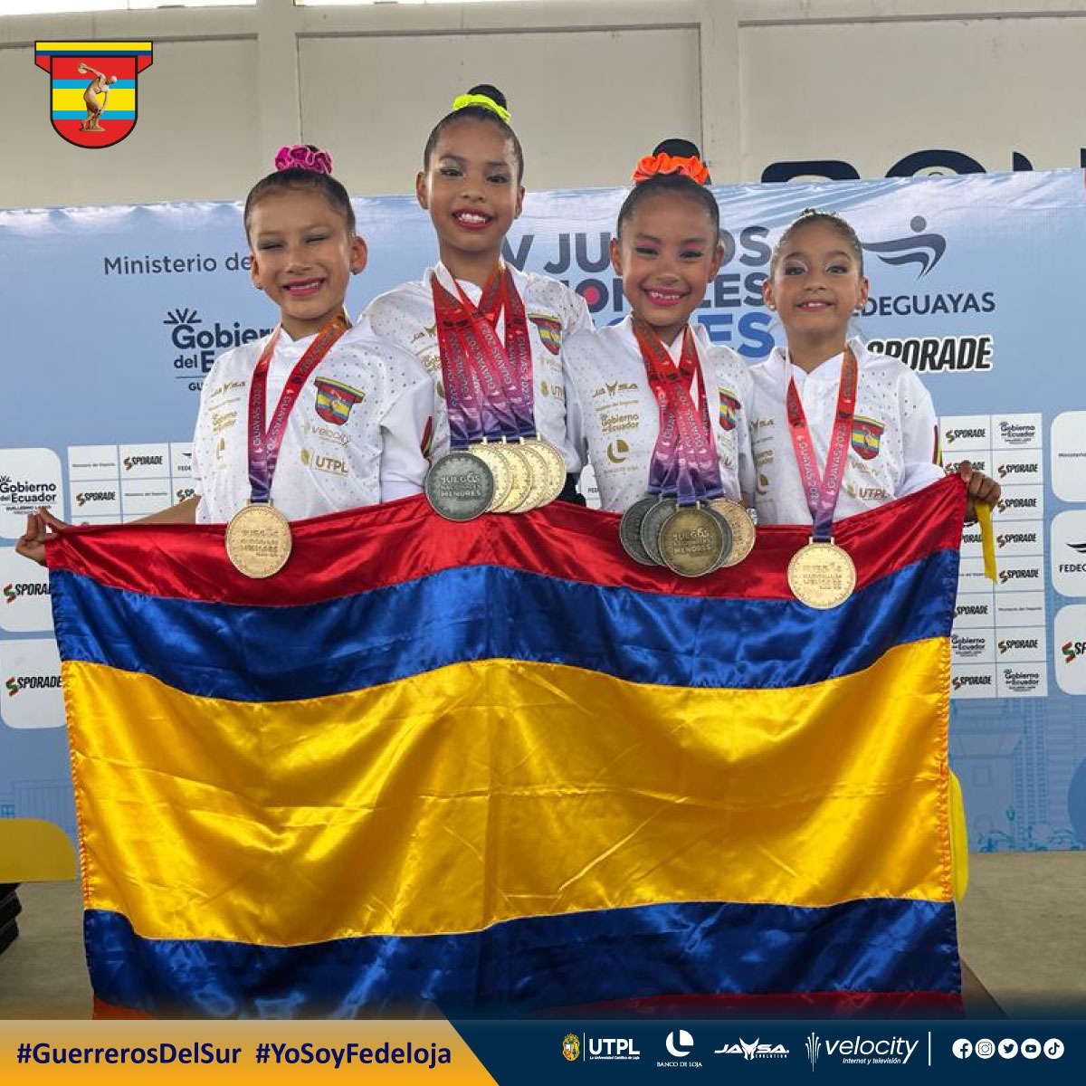 LOJA SE UBICA EN DÉCIMO LUGAR EN JUEGOS NACIONALES DE MENORES 2023 ...